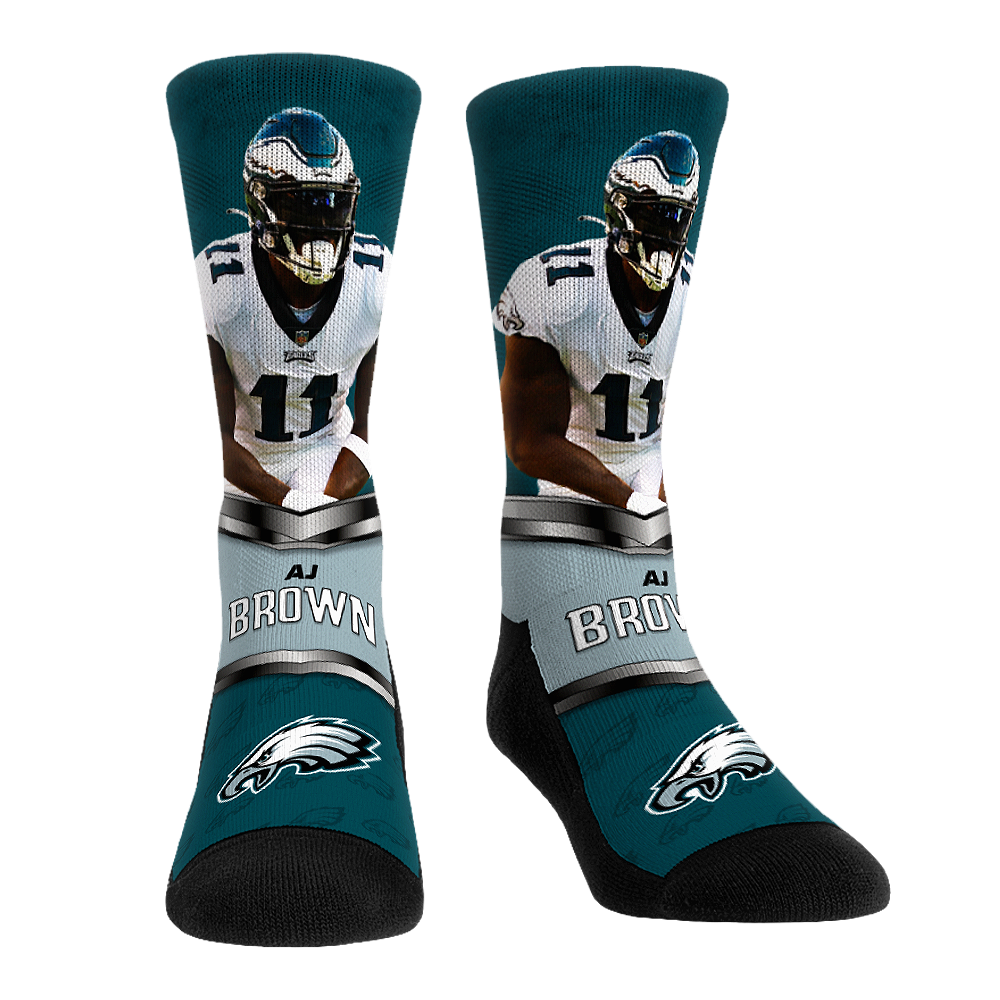 Philadelphia Eagles Socks - Highlight - Rock 'Em Socks - NFL