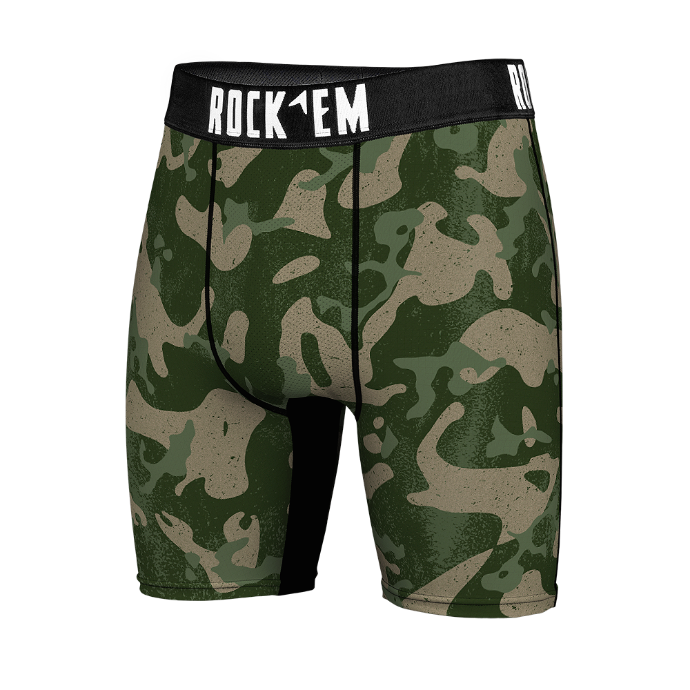 Armor Camo - Rock 'Em Boxer Briefs - Underwear - Rock 'Em Socks