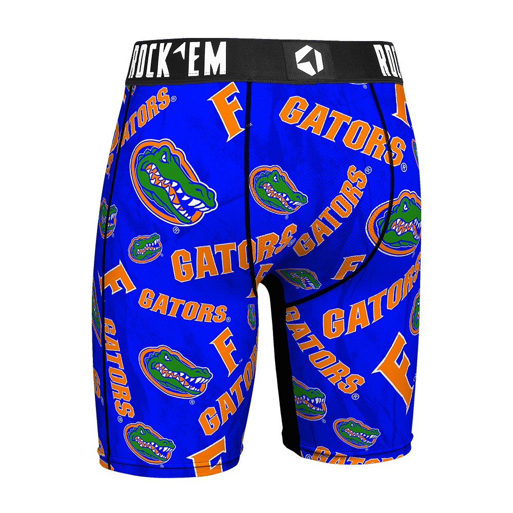 Florida Gators - Boxer Briefs - Logo All-Over - Rock 'Em Socks