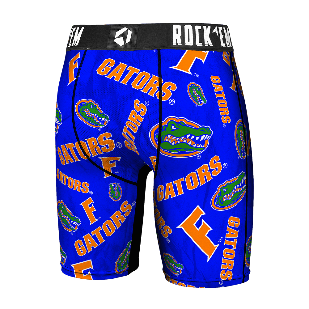 Florida Gators - Boxer Briefs - Logo All-Over - Rock 'Em Socks
