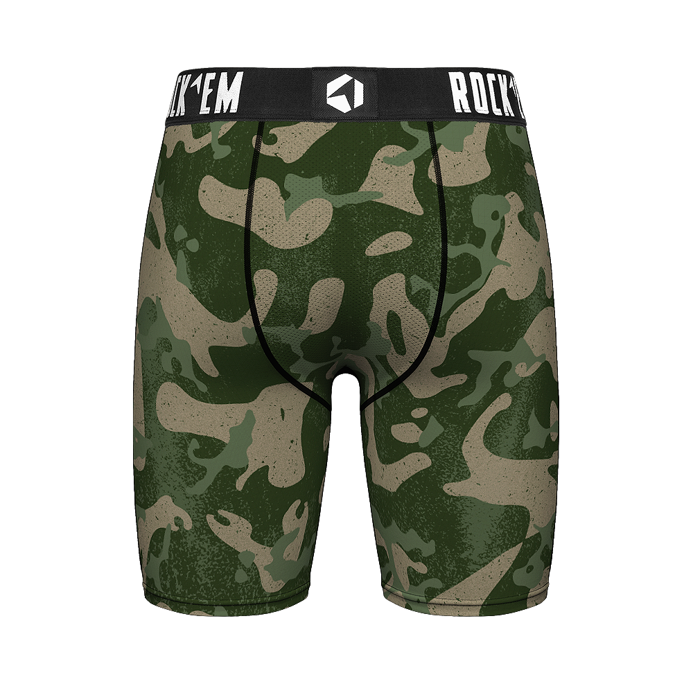 Armor Camo - Rock 'Em Boxer Briefs - Underwear - Rock 'Em Socks
