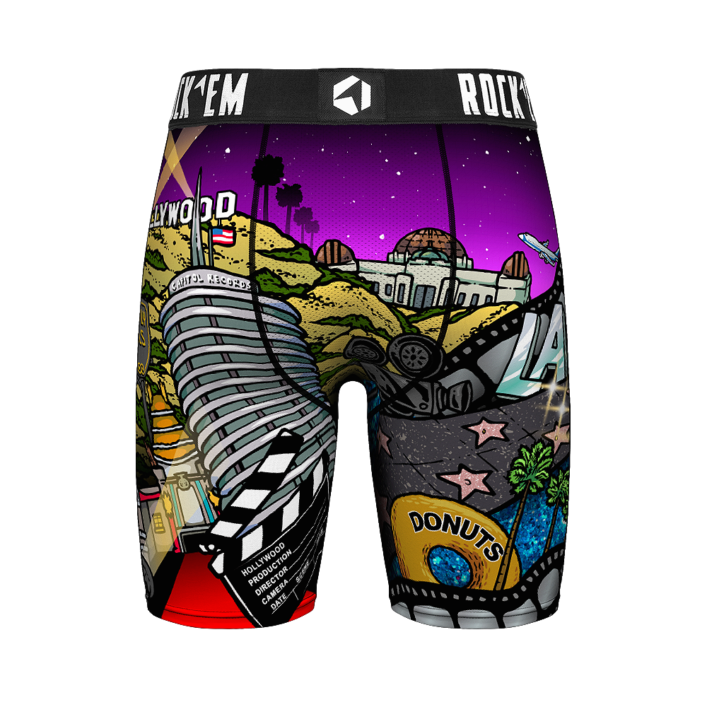 Greetings from Los Angeles - Rock 'Em Boxer Briefs - Underwear - Rock ...