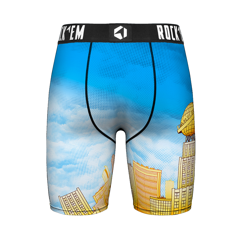 Superman Hero Pose - Rock 'Em Boxer Briefs - Underwear - Rock 'Em Socks