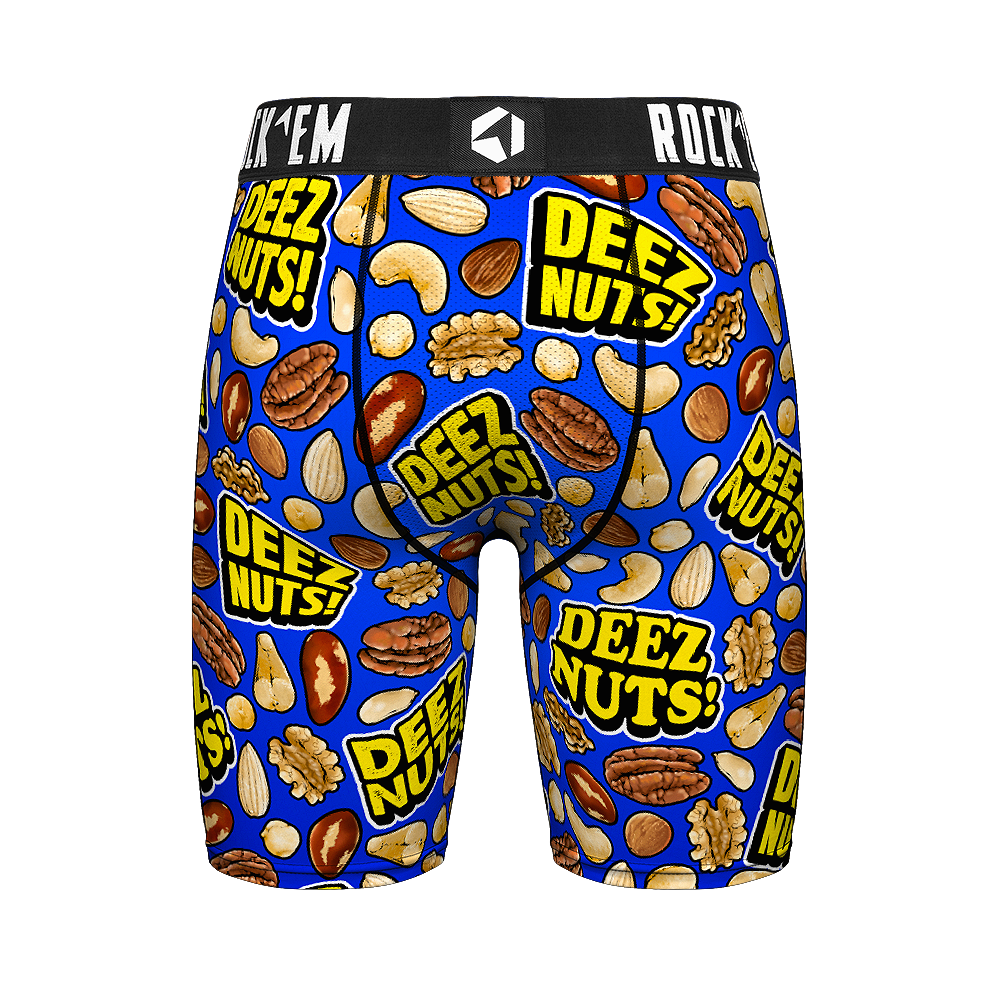 Deez Nuts - Rock 'Em Boxer Briefs - Underwear - Rock 'Em Socks