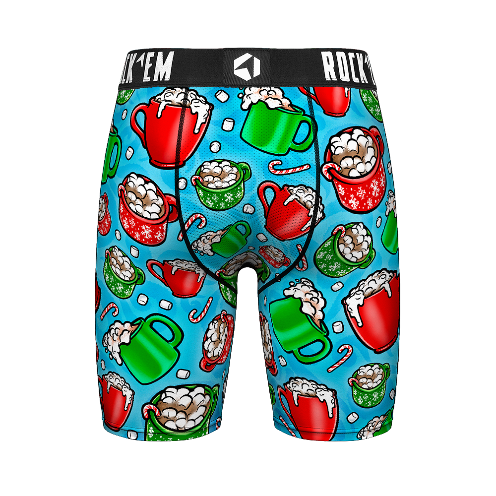 Hot Cocoa - Rock 'Em Boxer Briefs - Underwear - Rock 'Em Socks