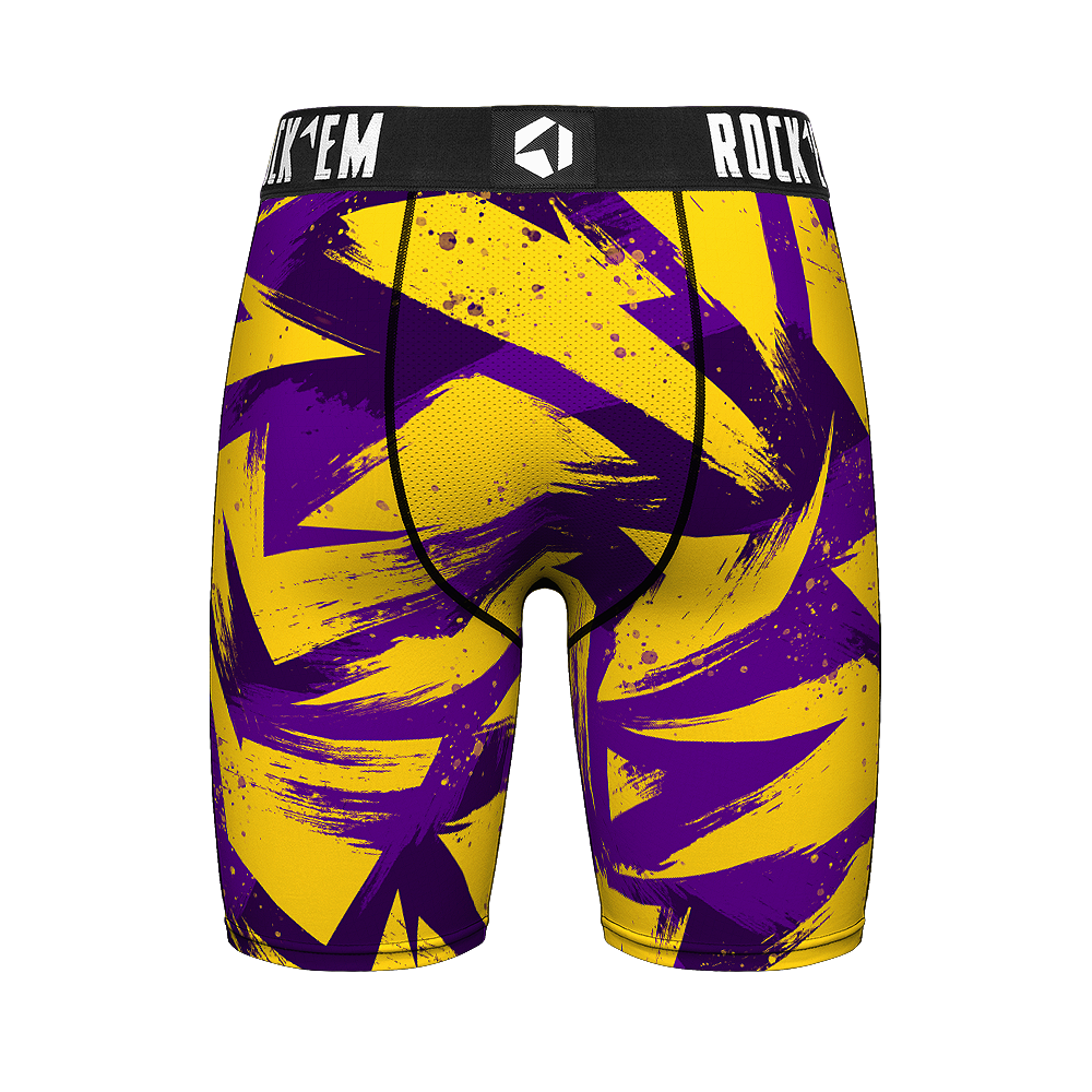 LSU Tigers - Boxer Briefs - Game Paint - Rock 'Em Socks