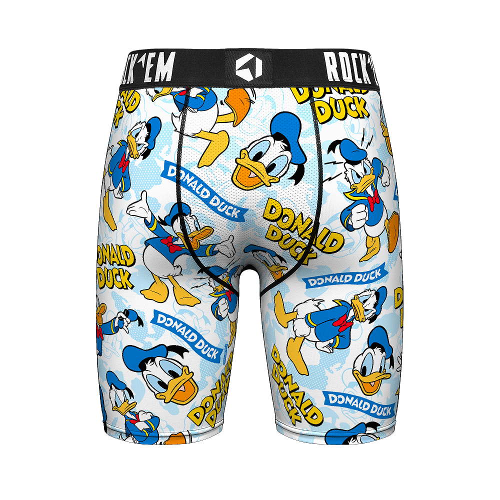 Disney Boxers - Donald Duck - All-Over - Underwear - Rock 'Em Socks