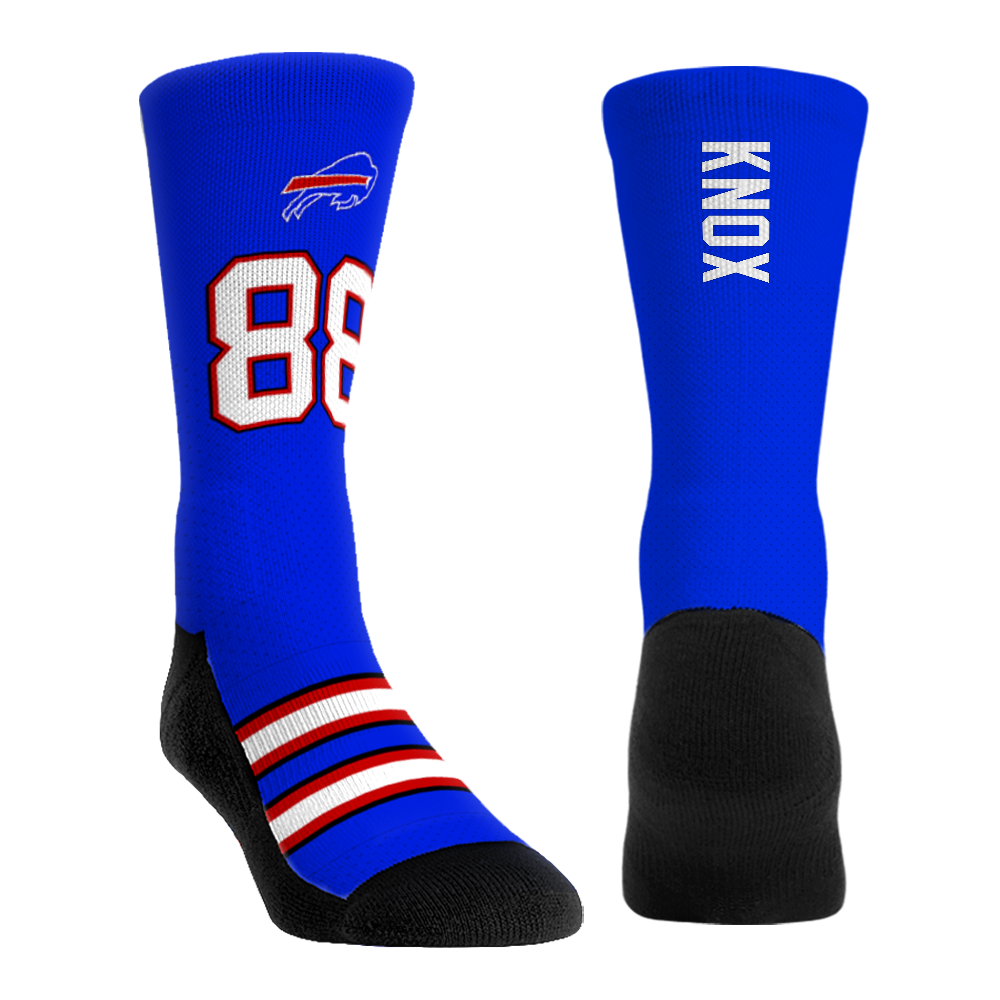 Dawson Knox Socks - Buffalo Bills Socks - Rock 'Em Socks - NFL