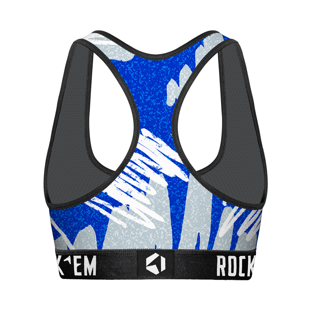 BYU Cougars - Women's Sports Bra - Team Blast - Rock 'Em Socks