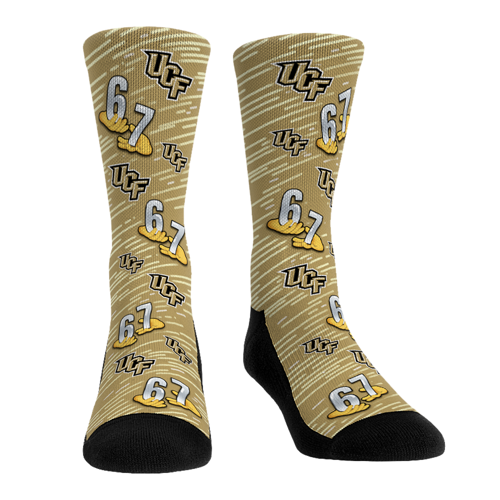 UCF Knights Socks - Six Seven - Rock 'Em Socks