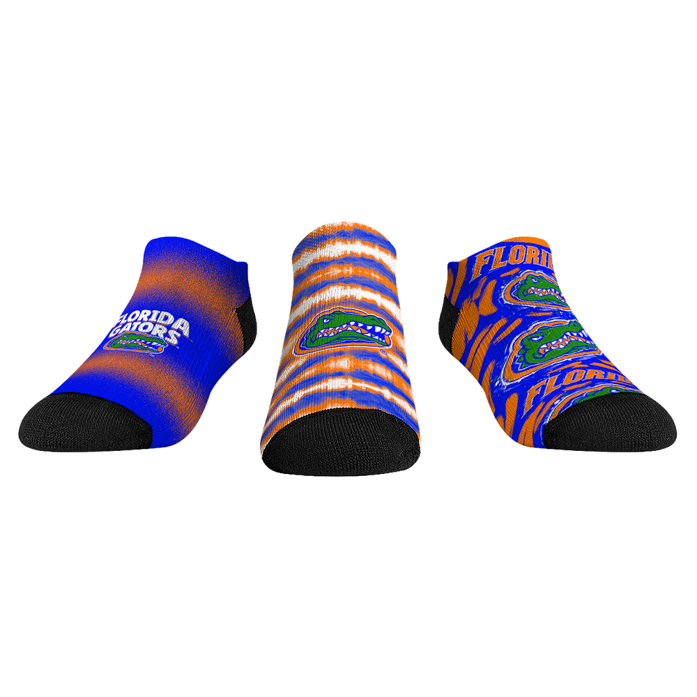Florida Gators Socks - Low Cut - Tie Dye - Rock 'Em Socks