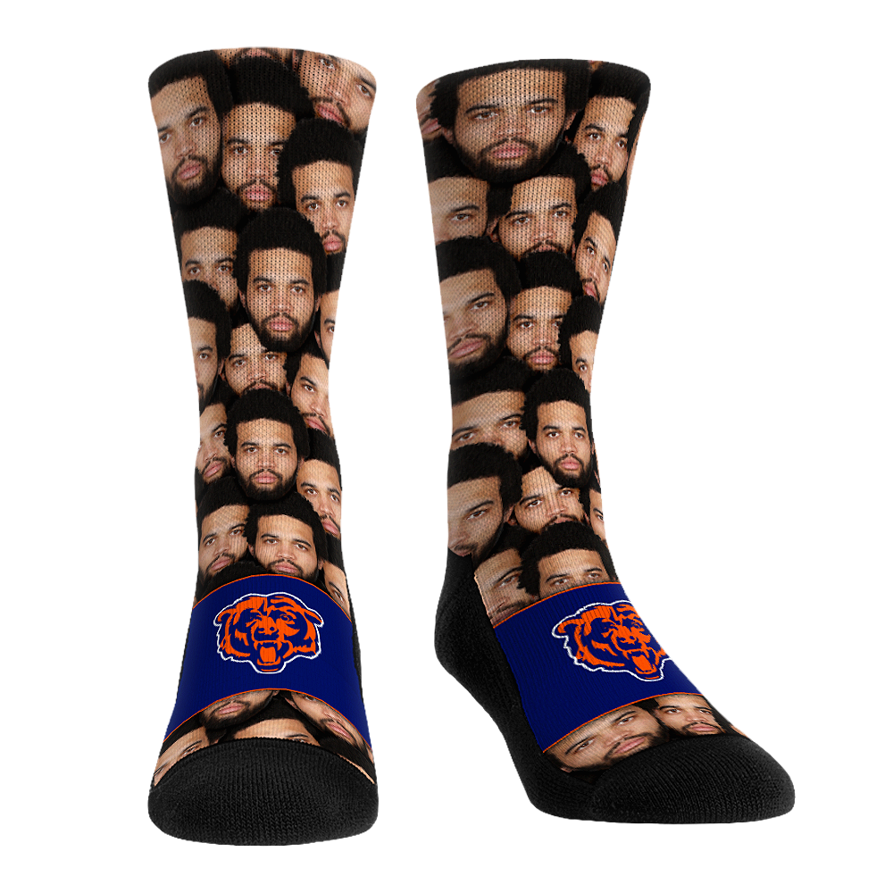Caleb Williams Socks - Chicago Bears Socks - Rock 'Em Socks - NFL