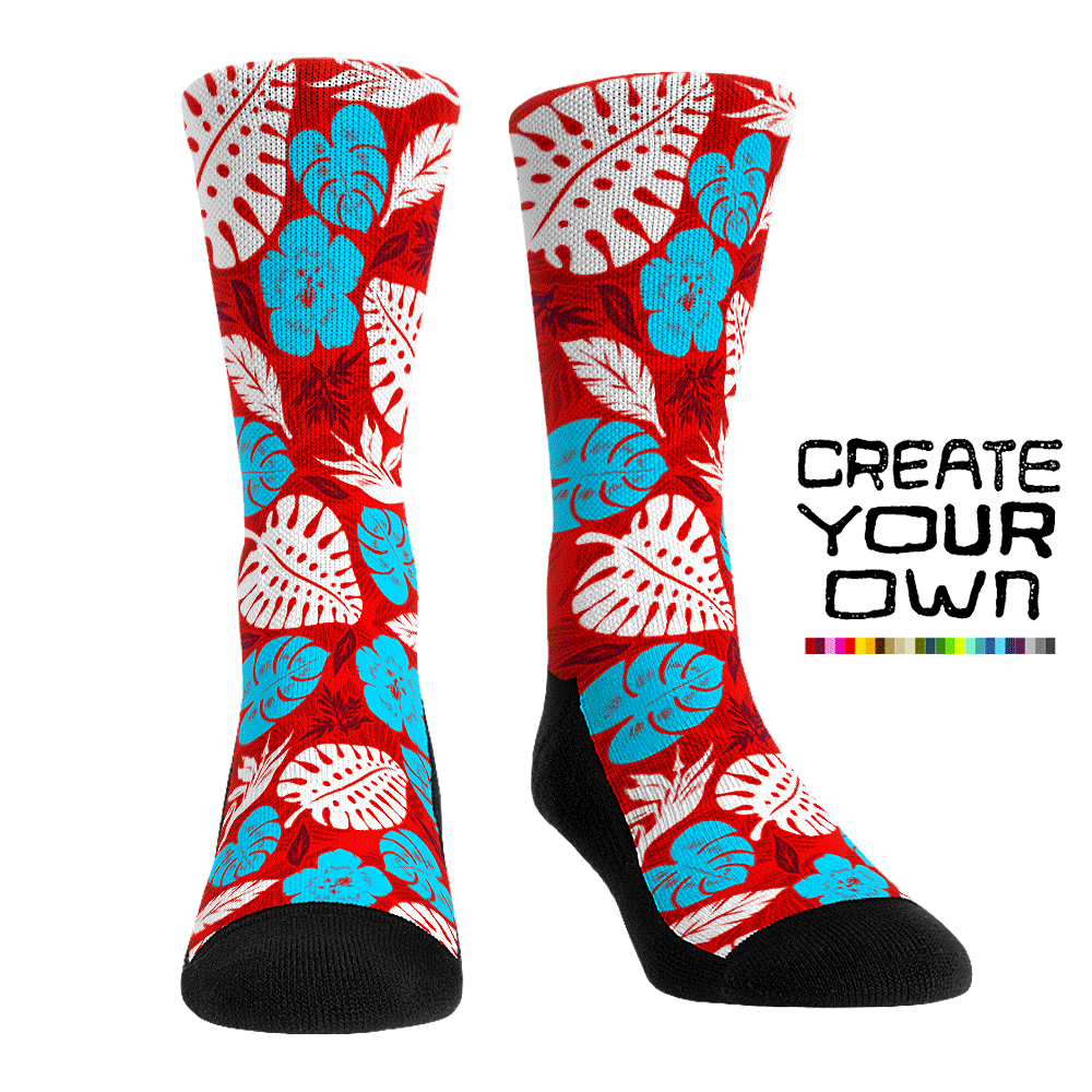 Creator Studio - Hawaiian Floral – Rock 'Em Socks