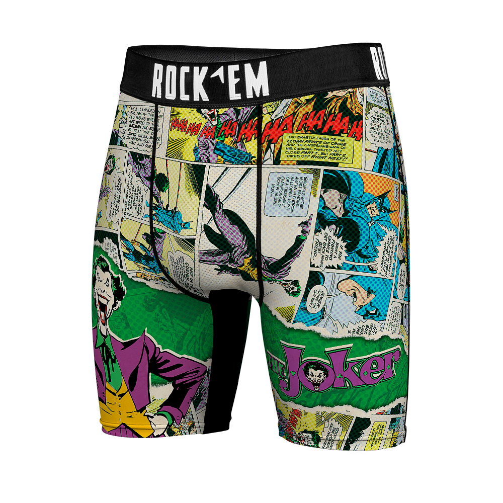The Joker Off Panel - Rock 'Em Boxer Briefs - Underwear - Rock 'Em Socks