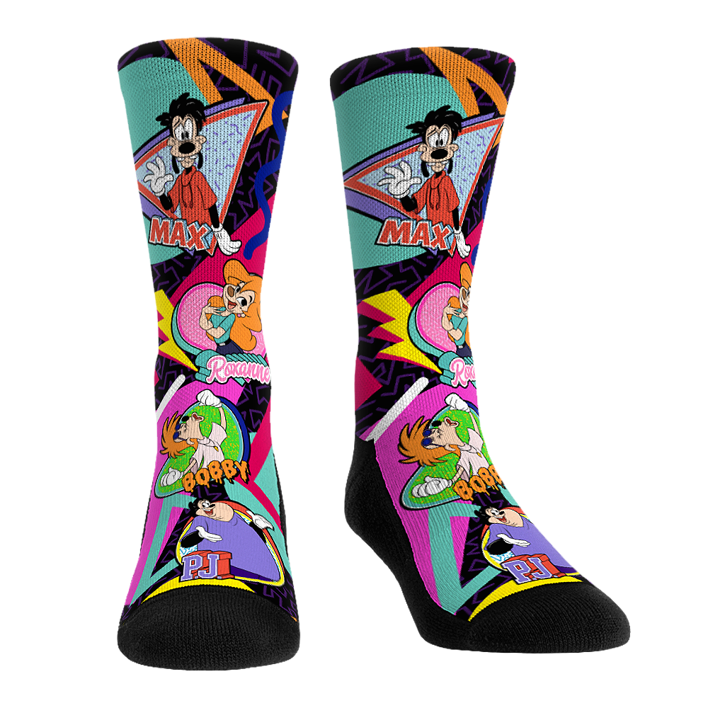 A Goofy Movie Socks - Throwback All-Over - Disney Collection - Rock 'Em ...