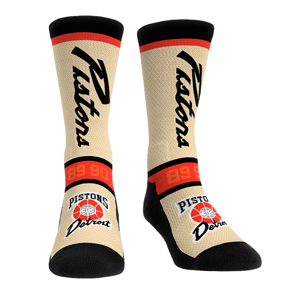 Detroit Pistons Socks - City Edition Jersey Socks - NBA Socks - Rock ...