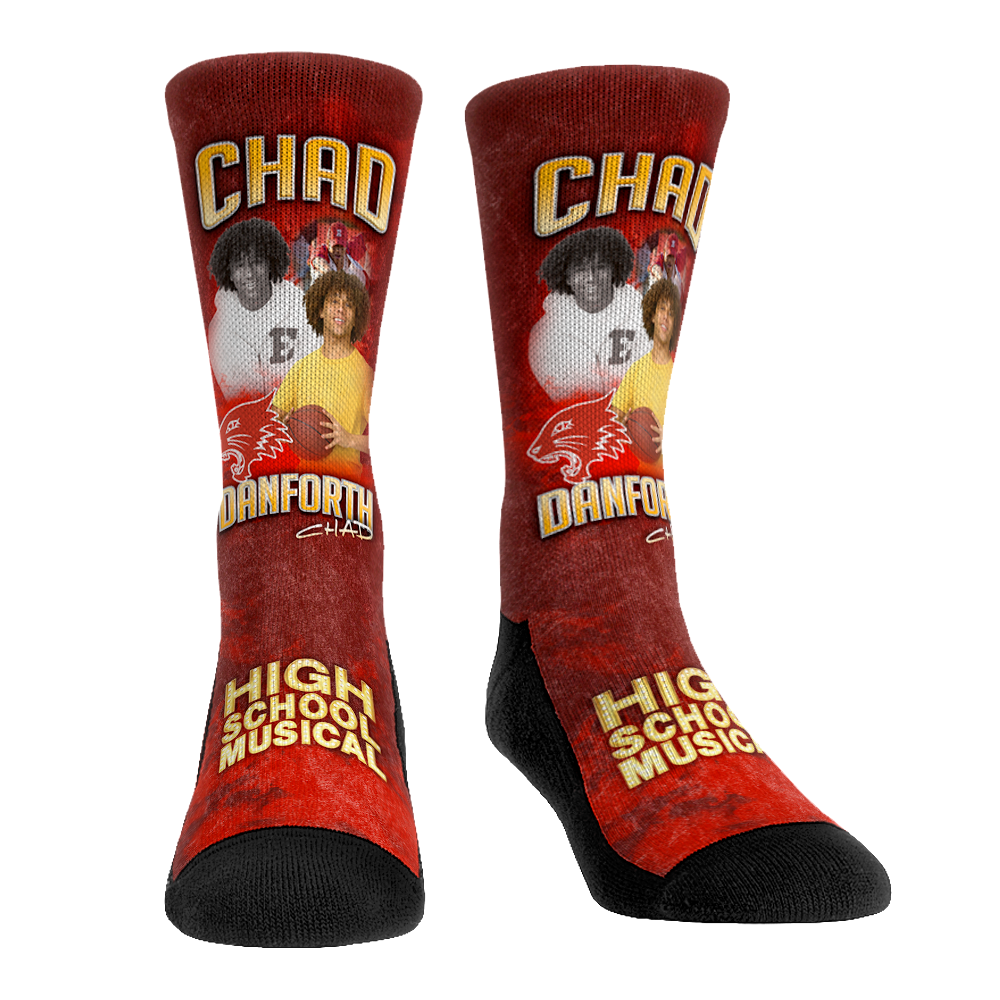 Chad Danforth Socks - High School Musical - Disney Channel Collection ...