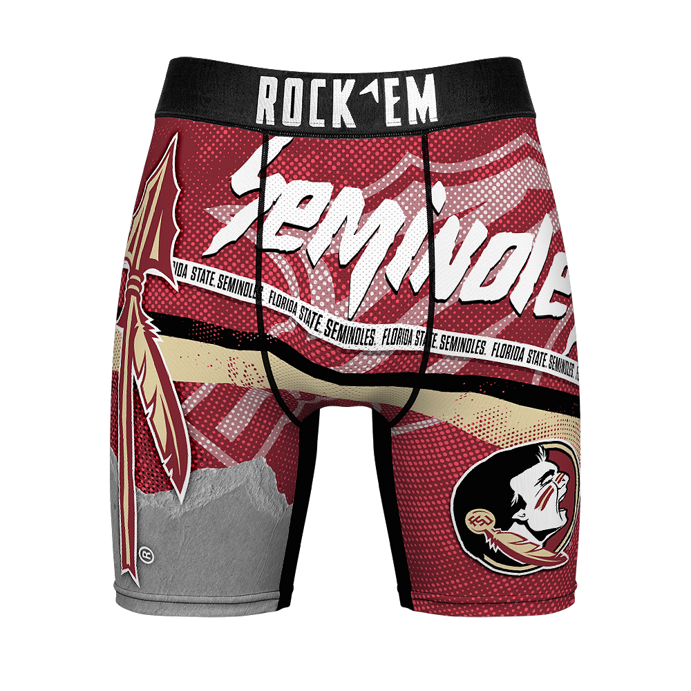 Florida State Seminoles - Boxer Briefs - Mascot Dance - Rock 'Em Socks