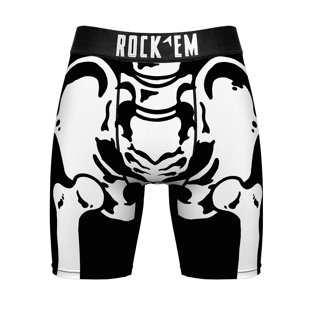 Skeleton X-Ray - Halloween Boxer Briefs - Underwear - Rock 'Em Socks