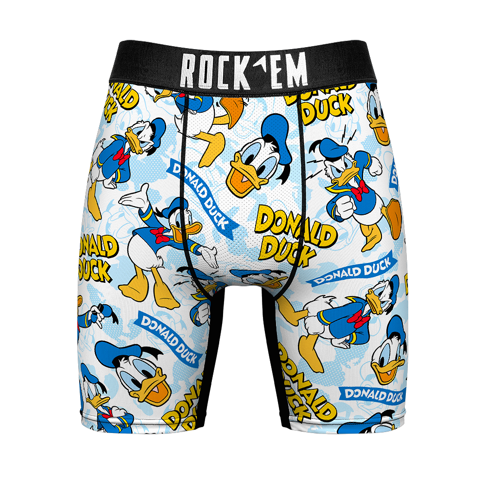 Disney Boxers - Donald Duck - All-Over - Underwear - Rock 'Em Socks