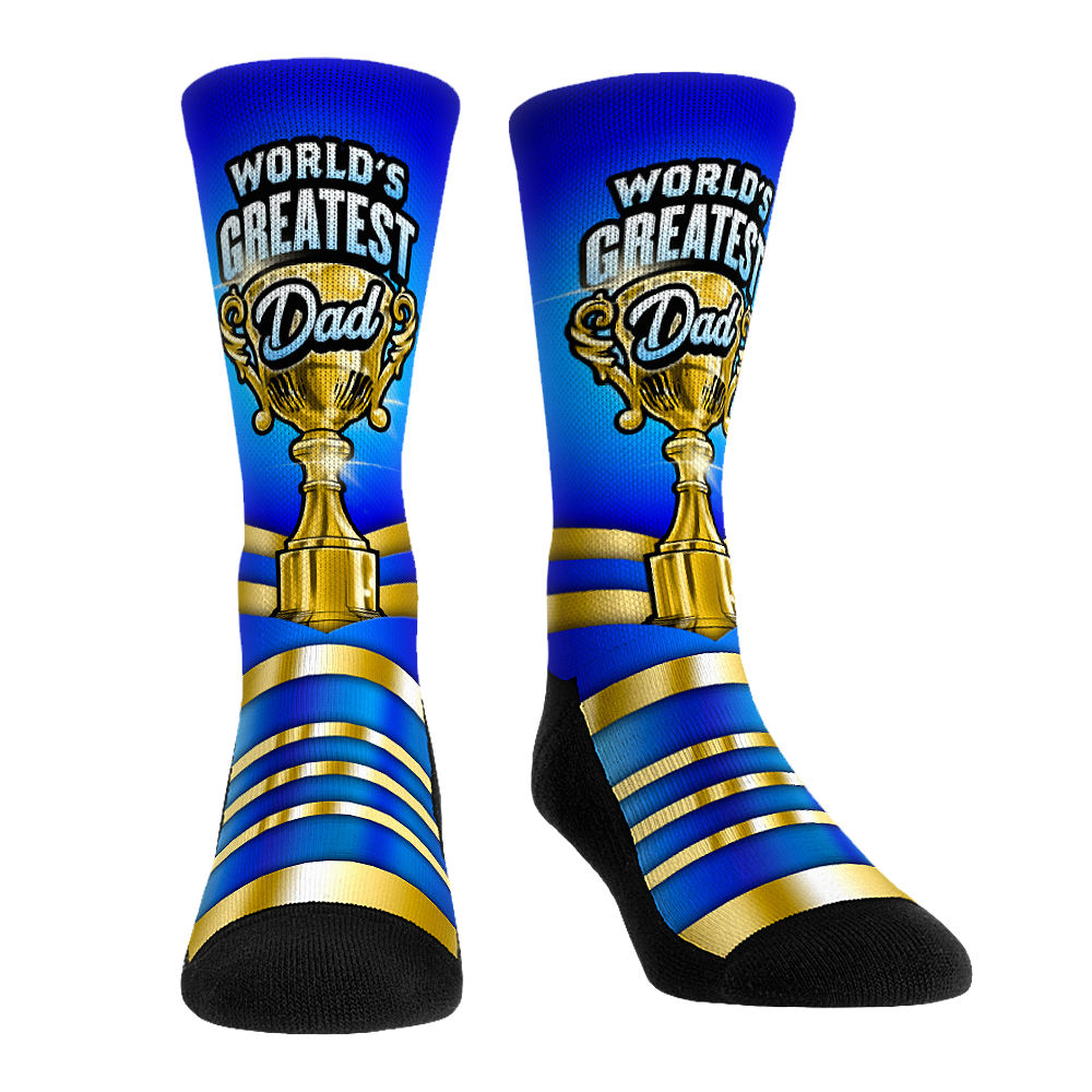 World's Greatest Dad - Father's Day Socks - Rock 'Em Socks