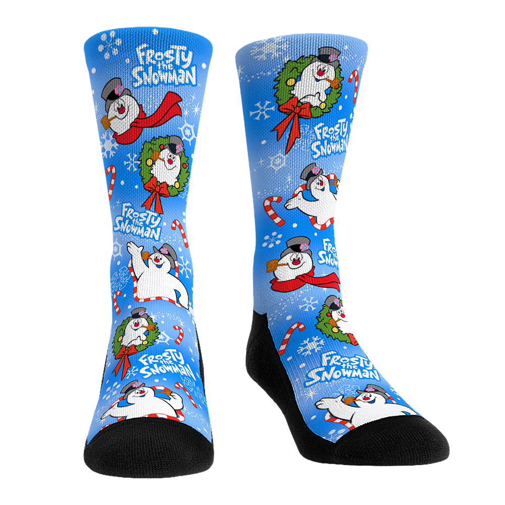 Frosty the Snowman Socks - All-Over - Rock 'Em Socks