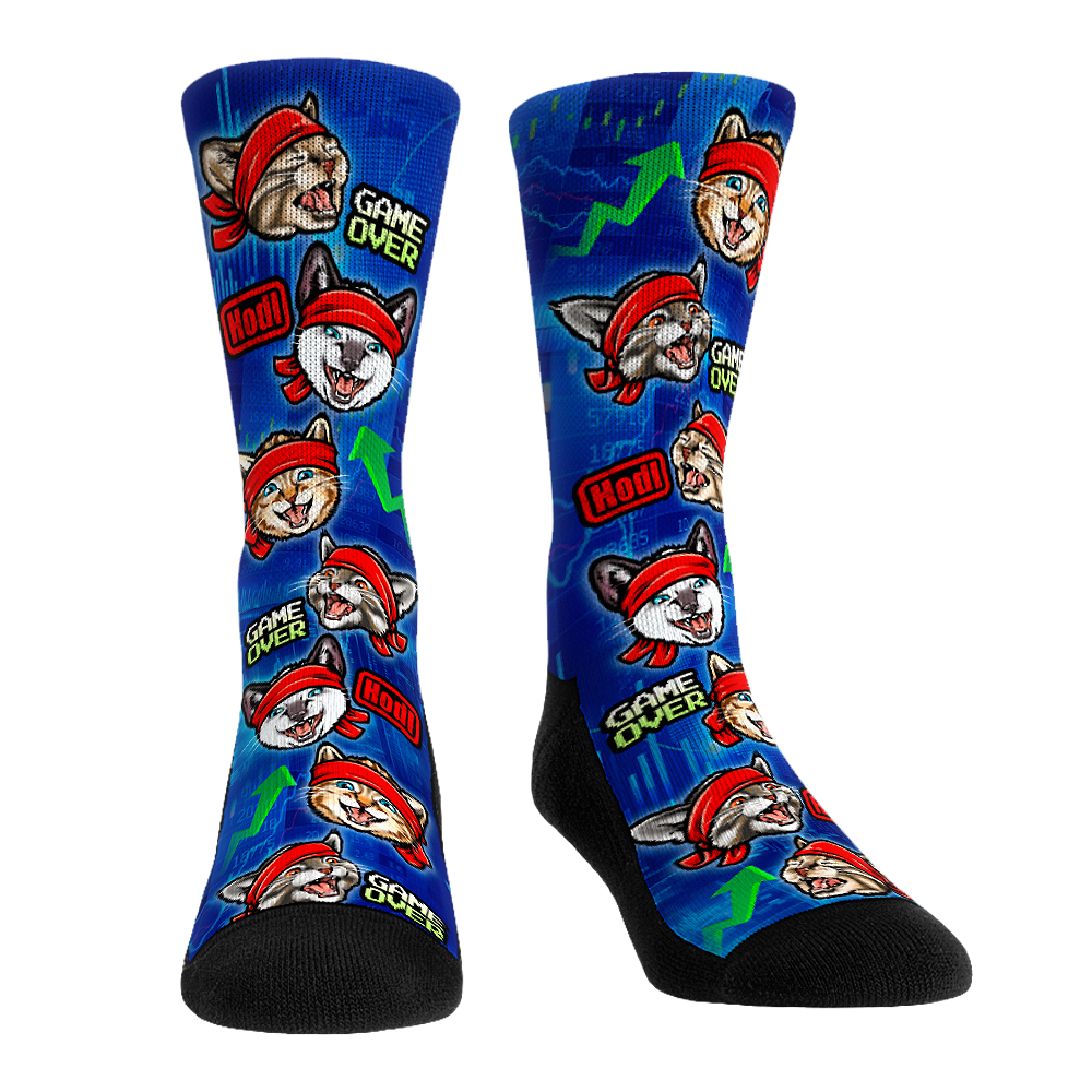 GameStonk Socks -Sonks - Rock 'Em Socks - Meme Socks