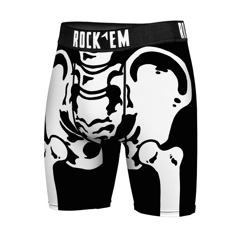 Skeleton X-Ray - Halloween Boxer Briefs - Underwear - Rock 'Em Socks