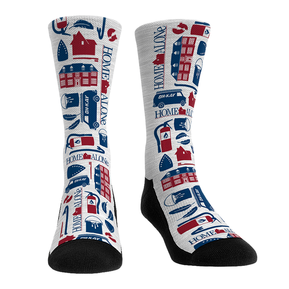 Home Alone Socks - All-Over - Rock 'Em Socks