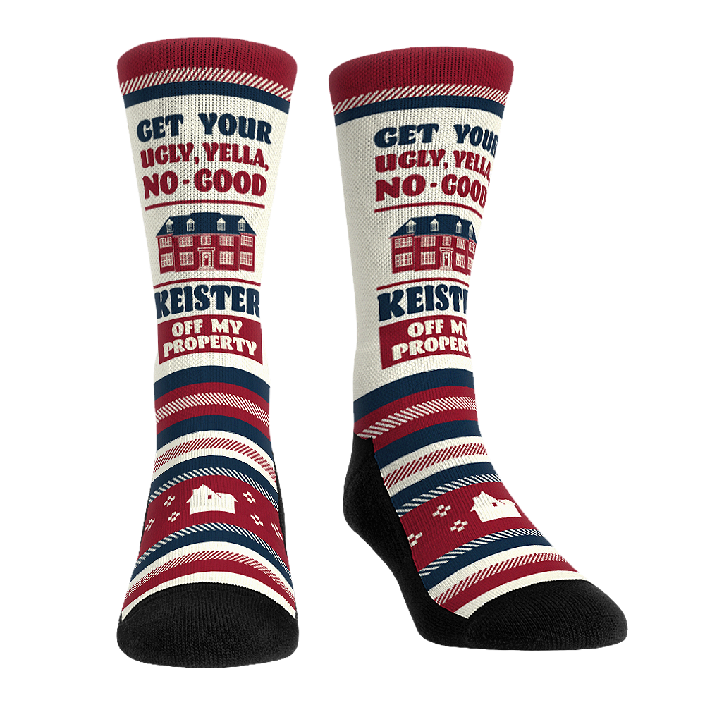 Home Alone Socks - Quote (Angels with Filthy Souls) - Rock 'Em Socks