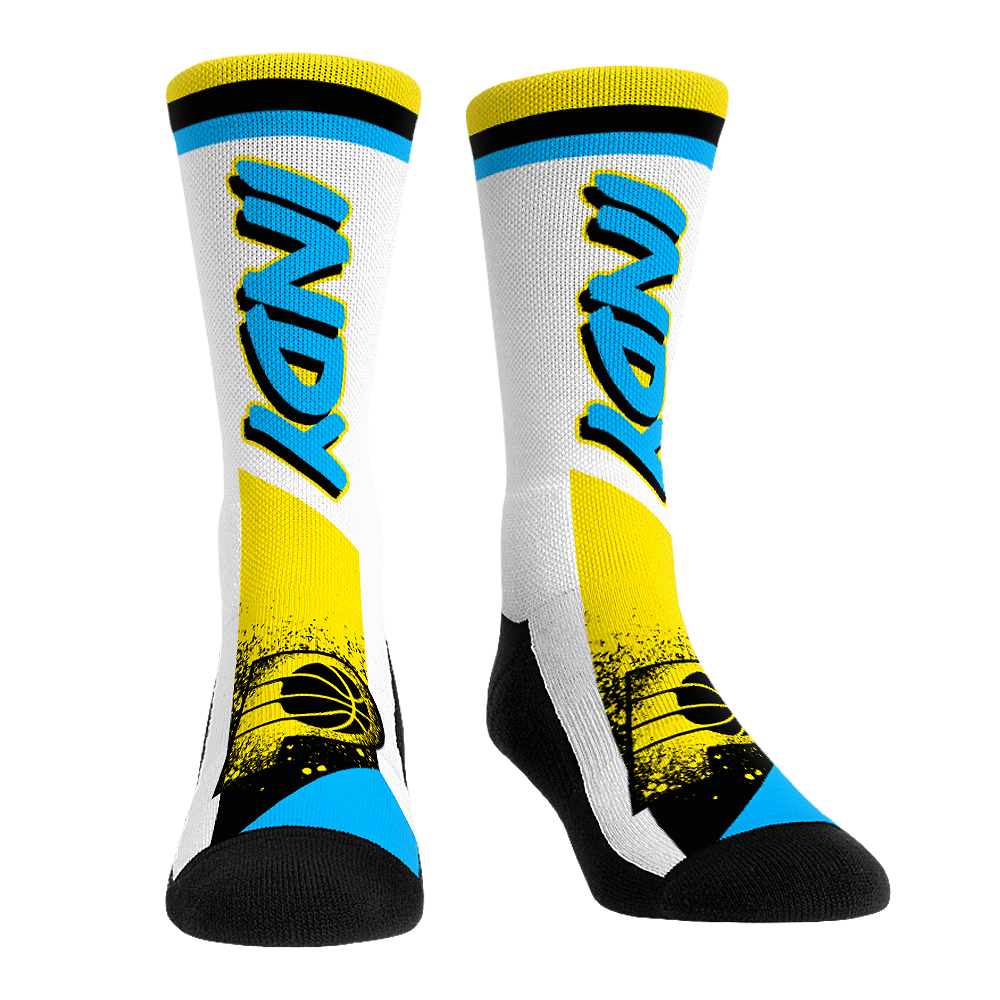 Indiana Pacers Socks - City Edition Jersey Socks - NBA Socks - Rock 'Em ...