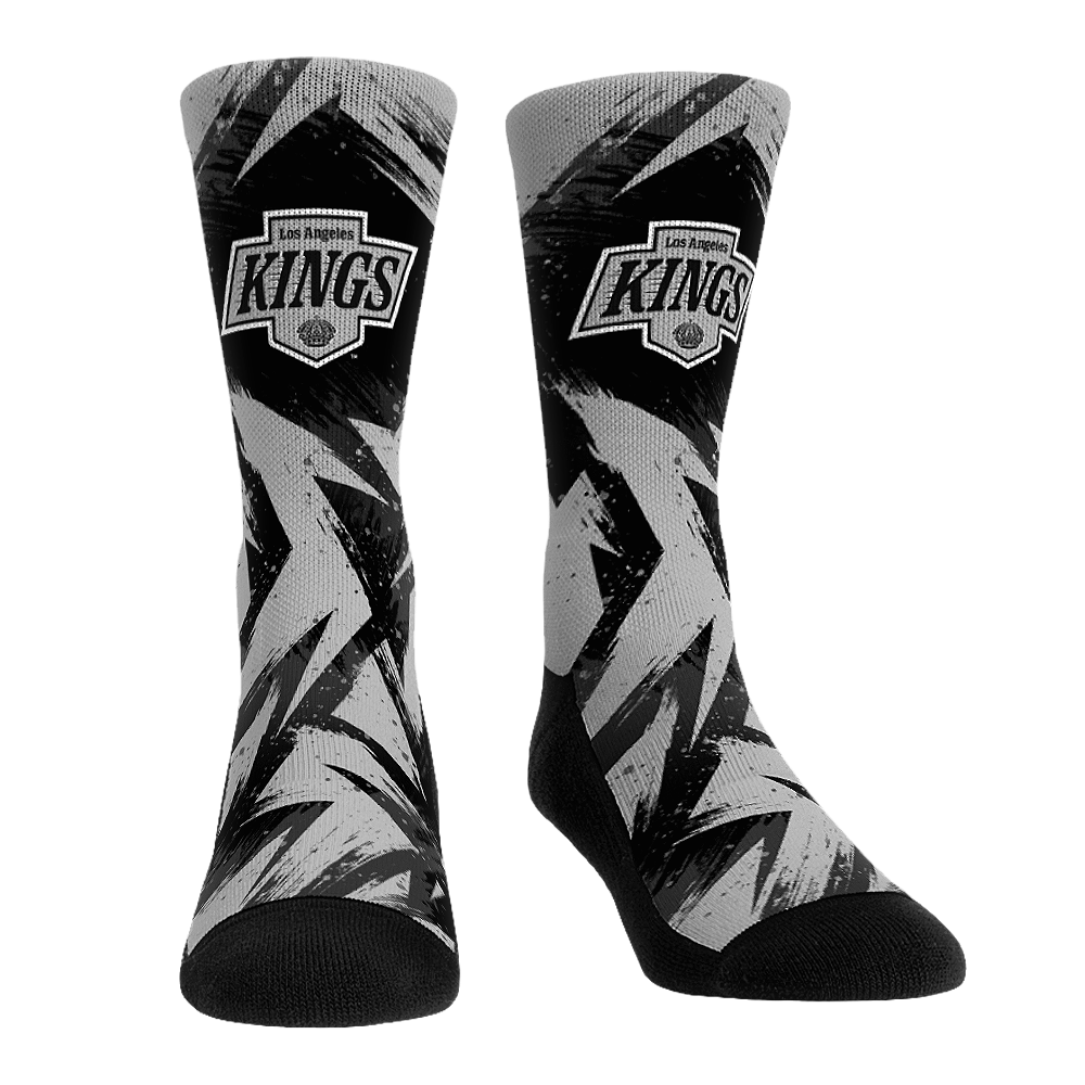 Los Angeles Kings Socks - Game Paint - NHL Socks - Rock 'Em Socks