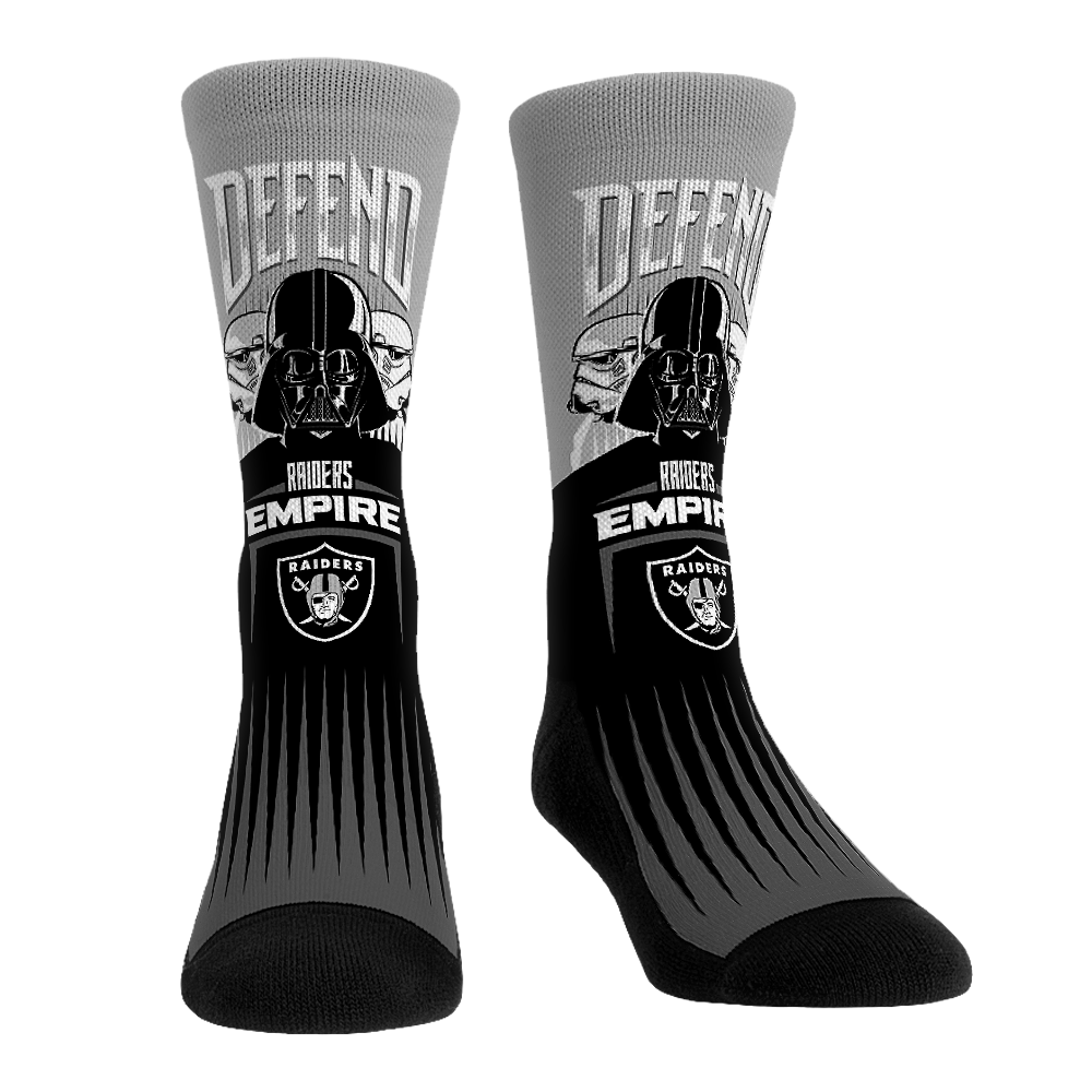 Las Vegas Raiders Socks - Star Wars Defend The Empire - NFL Socks ...