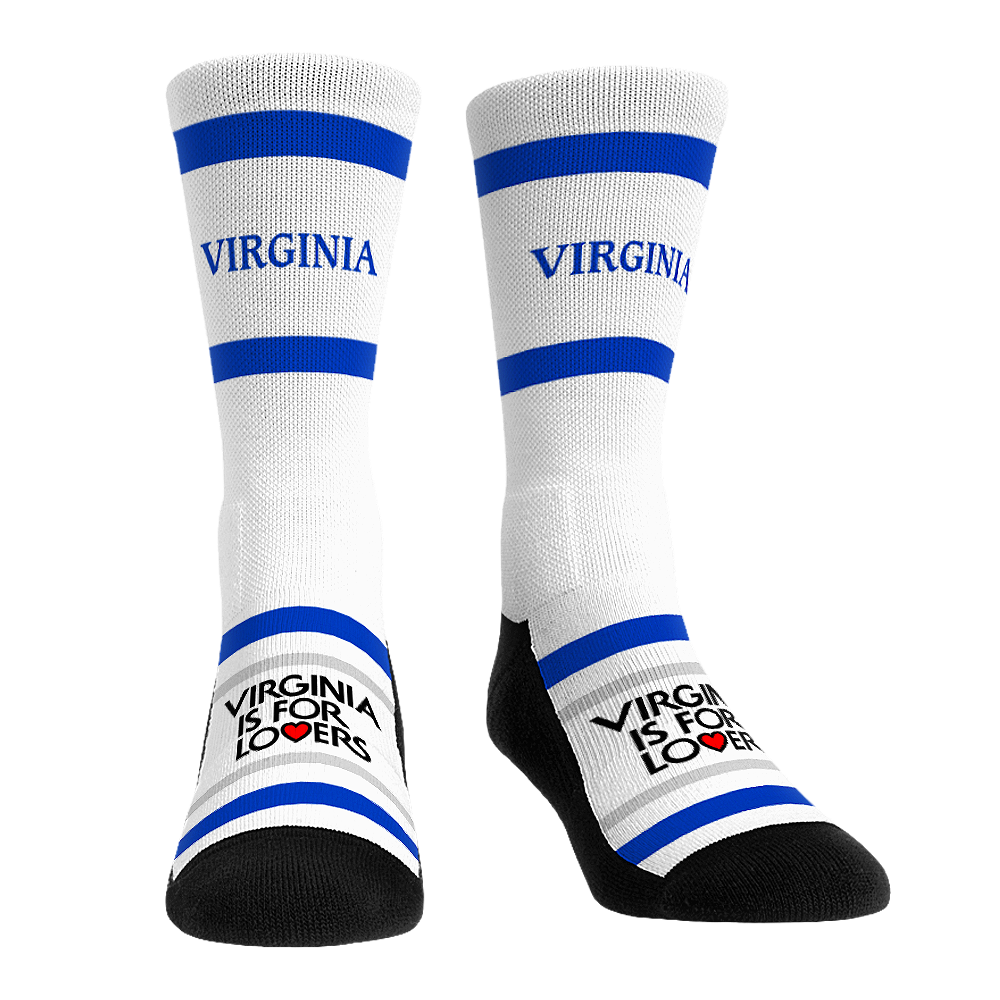 Virginia Socks - License Plate Socks - Rock 'Em Socks