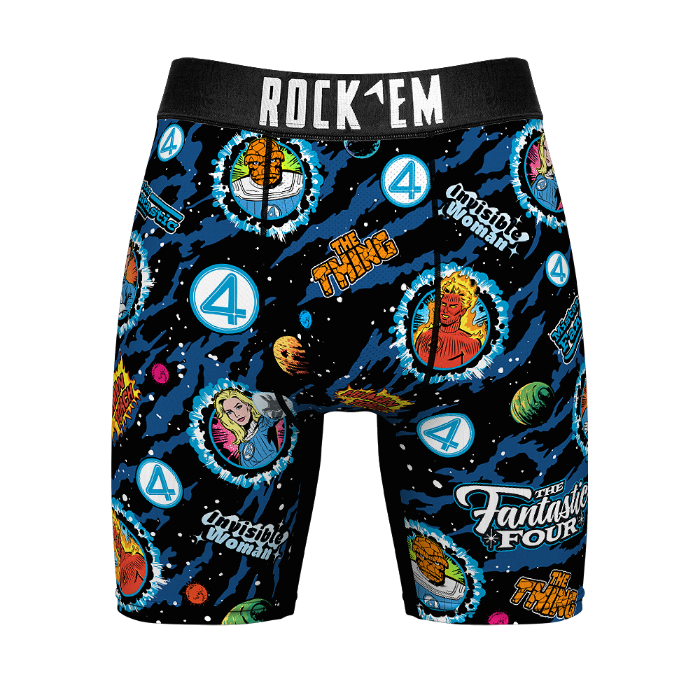 Marvel Boxers - The Fantastic Four: First Steps - All-Over - Underwear ...