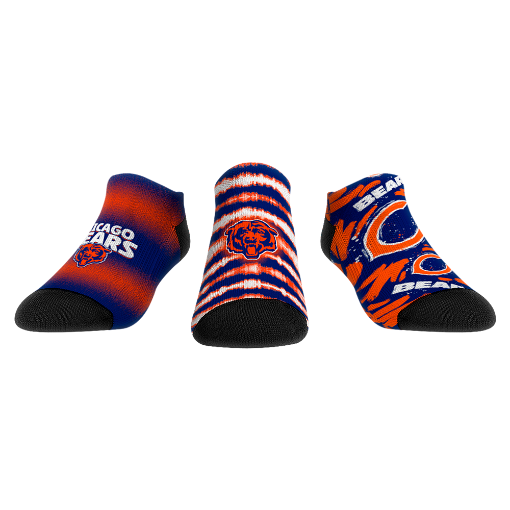 Chicago Bears Socks - Vibes 3-Pack - NFL Socks - Rock 'Em Socks