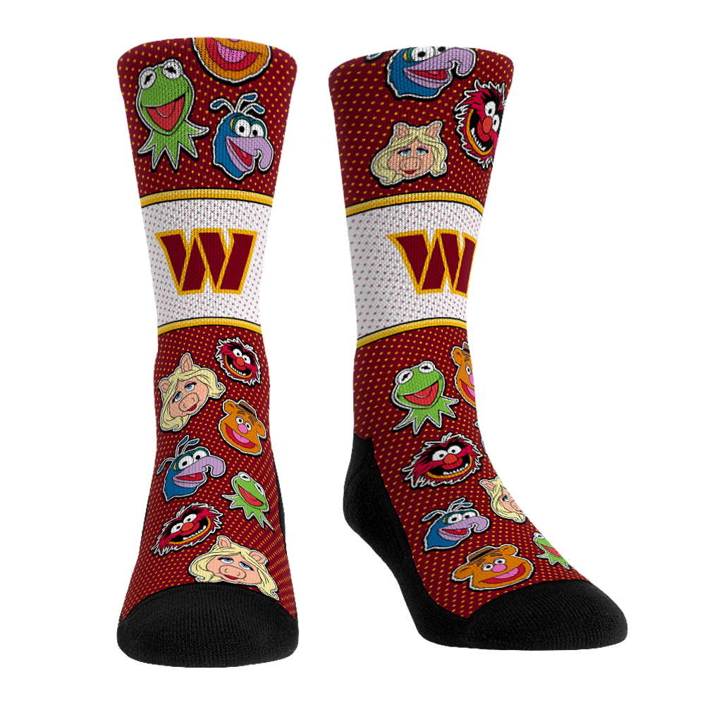 Washington Commanders Socks - The Muppets - NFL Socks - Rock 'Em Socks
