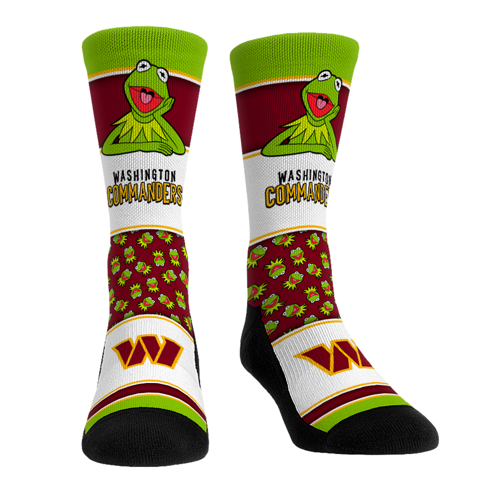 Washington Commanders Socks - The Muppets - NFL Socks - Rock 'Em Socks