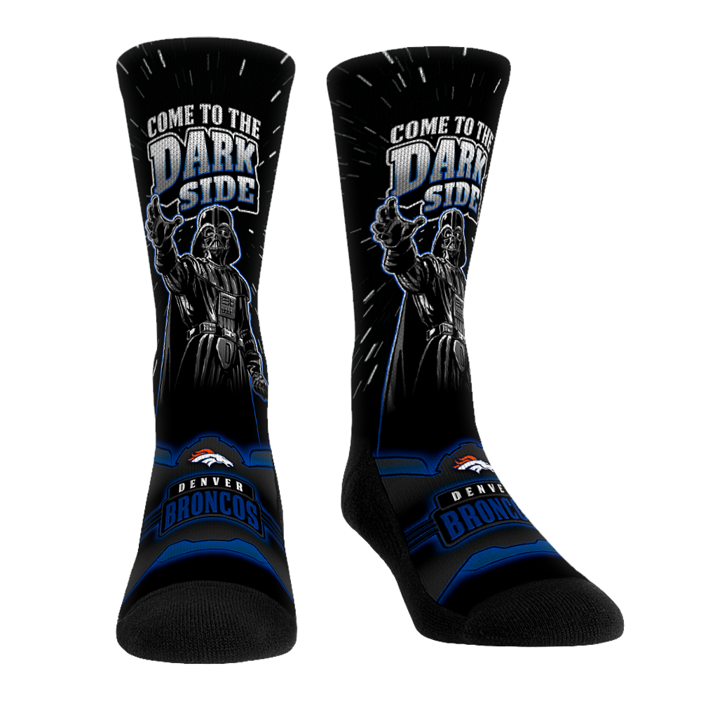 Denver Broncos Socks - Star Wars - NFL Socks - Rock 'Em Socks