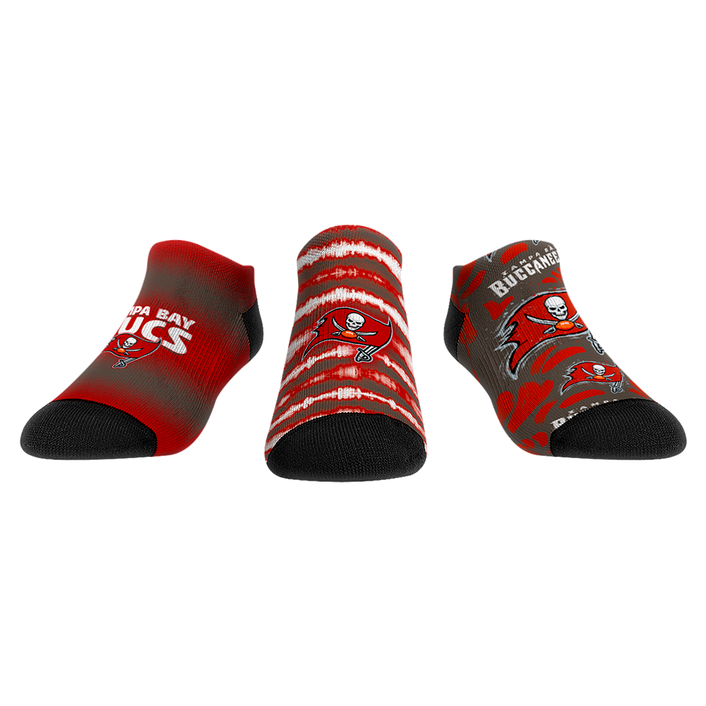 Tampa Bay Buccaneers Socks - Vibes 3-Pack - NFL Socks - Rock 'Em Socks