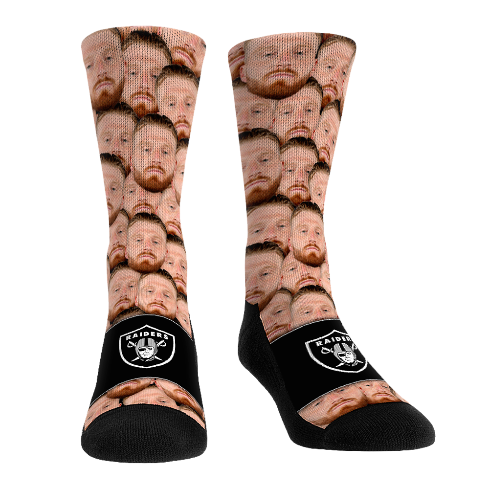Maxx Crosby Socks - NFL Socks - Rock 'Em Socks - Las Vegas Raiders