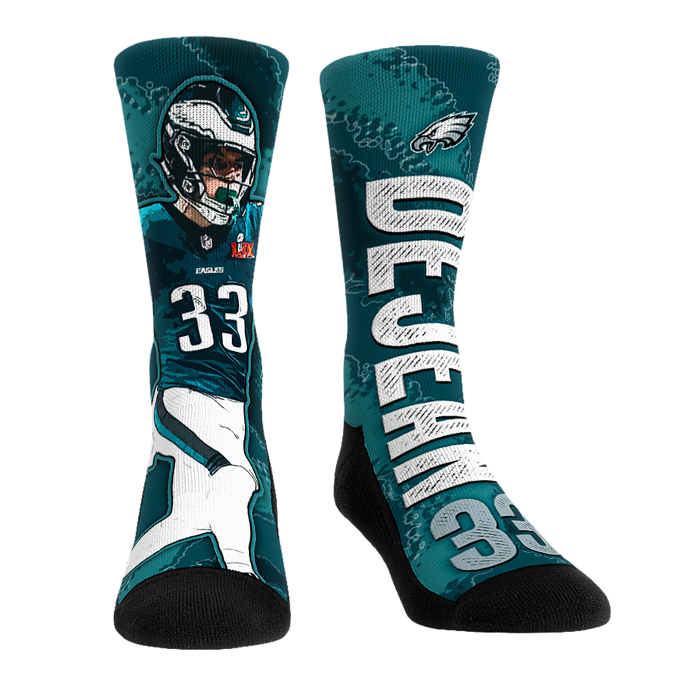 Philadelphia Eagles Socks - Big Player - Rock 'Em Socks - NFL
