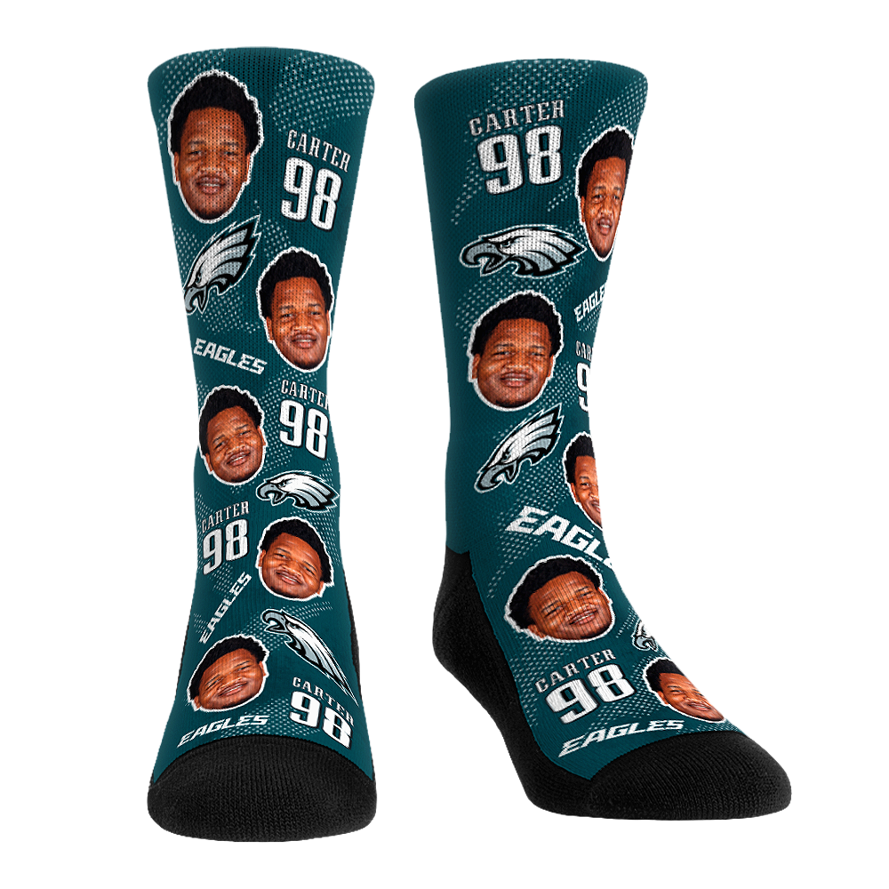 Philadelphia Eagles Socks - Football Guy - Rock 'Em Socks - NFL