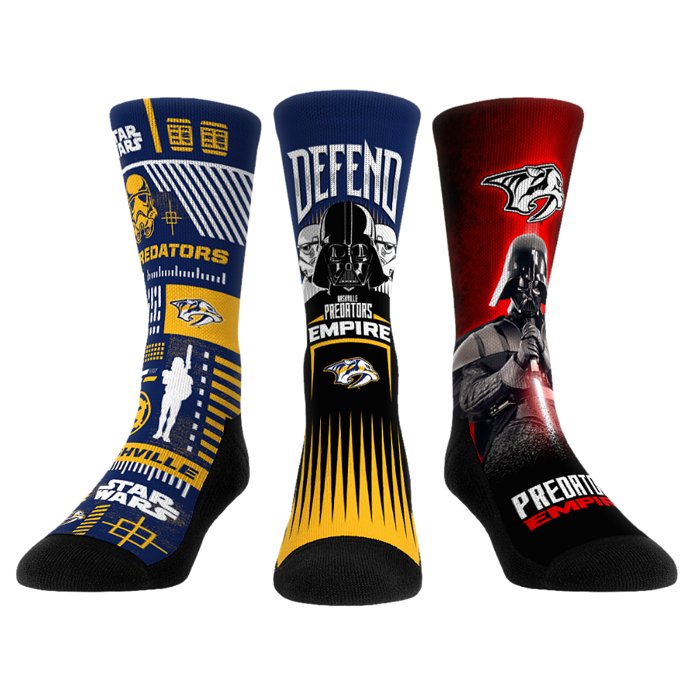Nashville Predators Socks - Star Wars - NHL Socks - Rock 'Em Socks