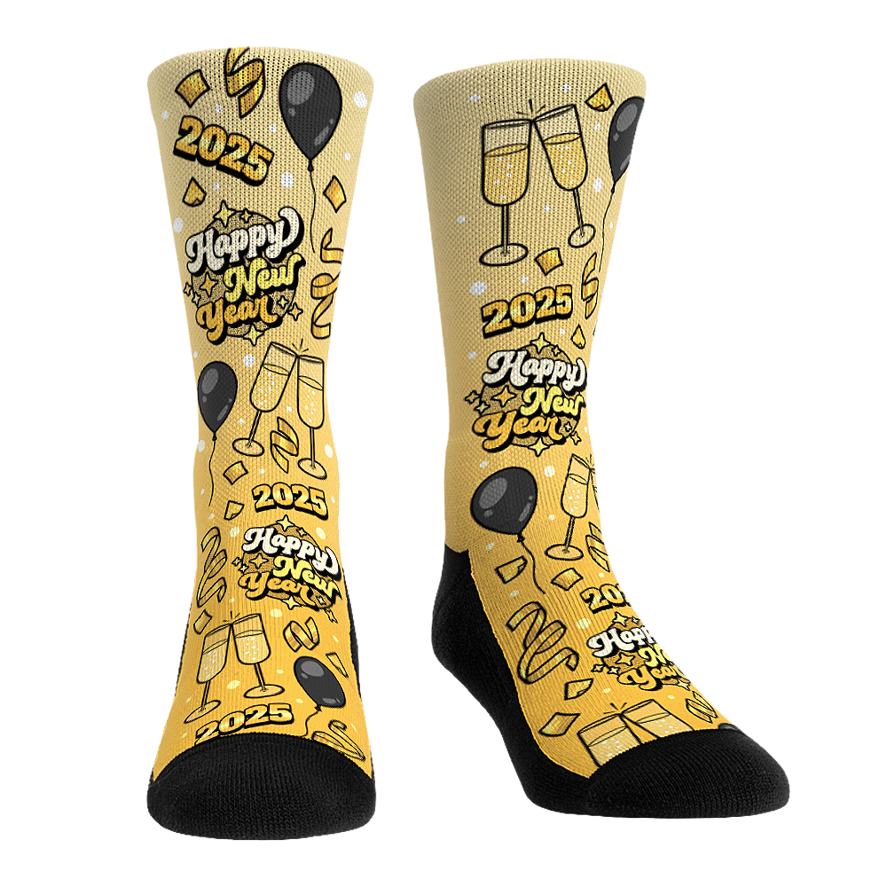 New Years Socks - Rock 'Em Socks - Holiday Socks