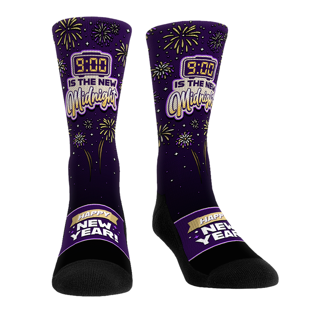 New Years Socks - Rock 'Em Socks - Holiday Socks