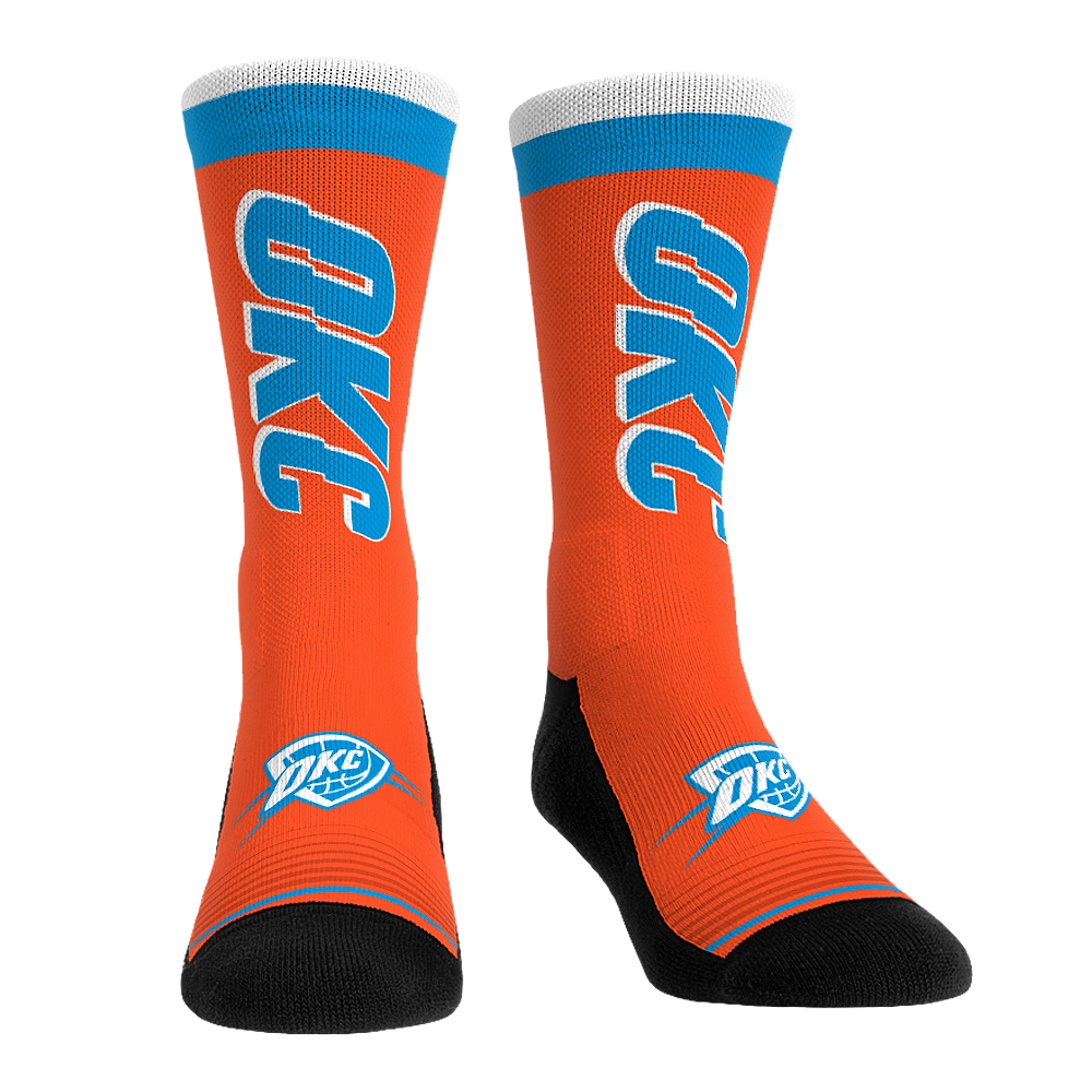 Oklahoma City Thunder Socks - Statement Edition Jersey Socks - NBA ...