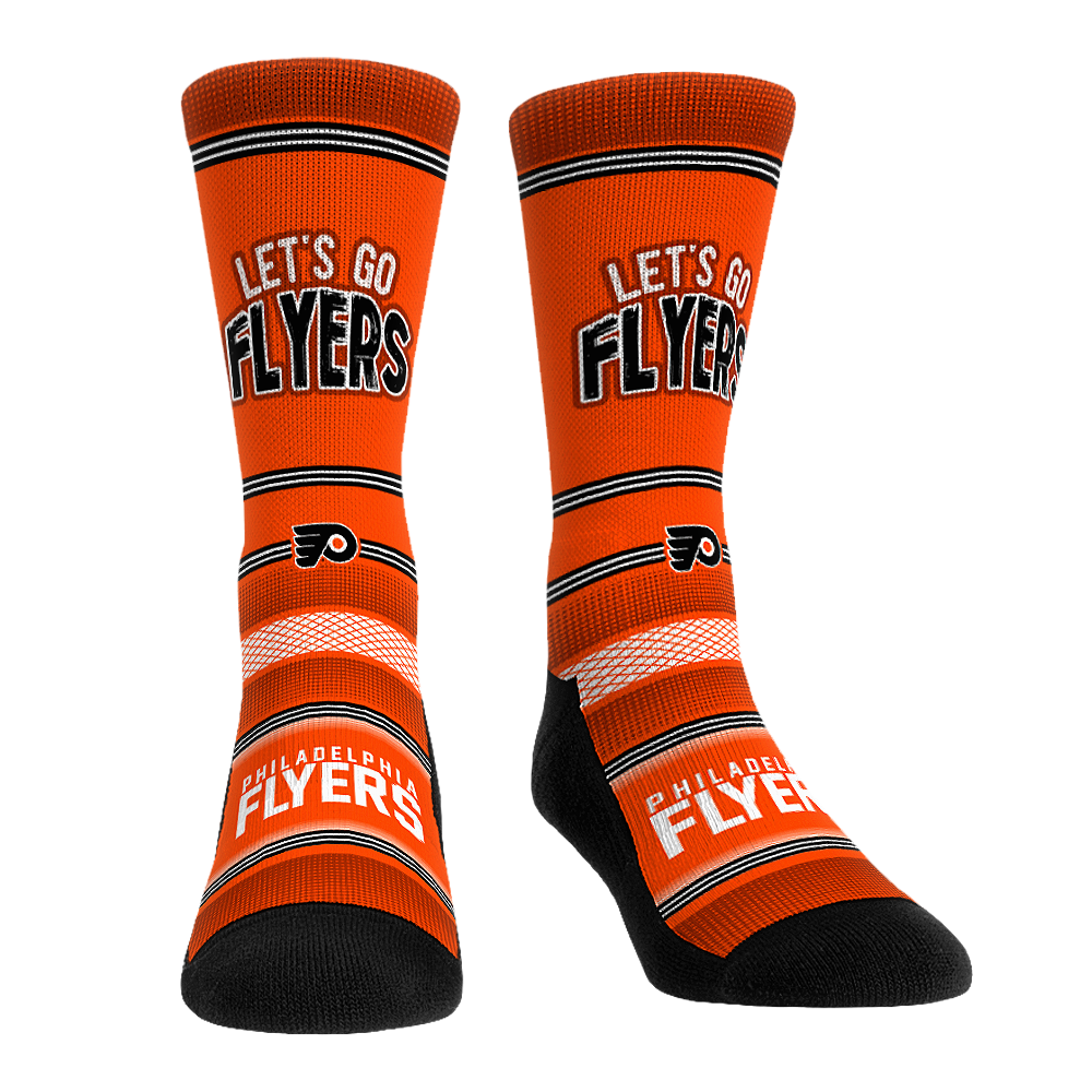 Philadelphia Flyers Socks - Slogan - NHL Socks - Rock 'Em Socks
