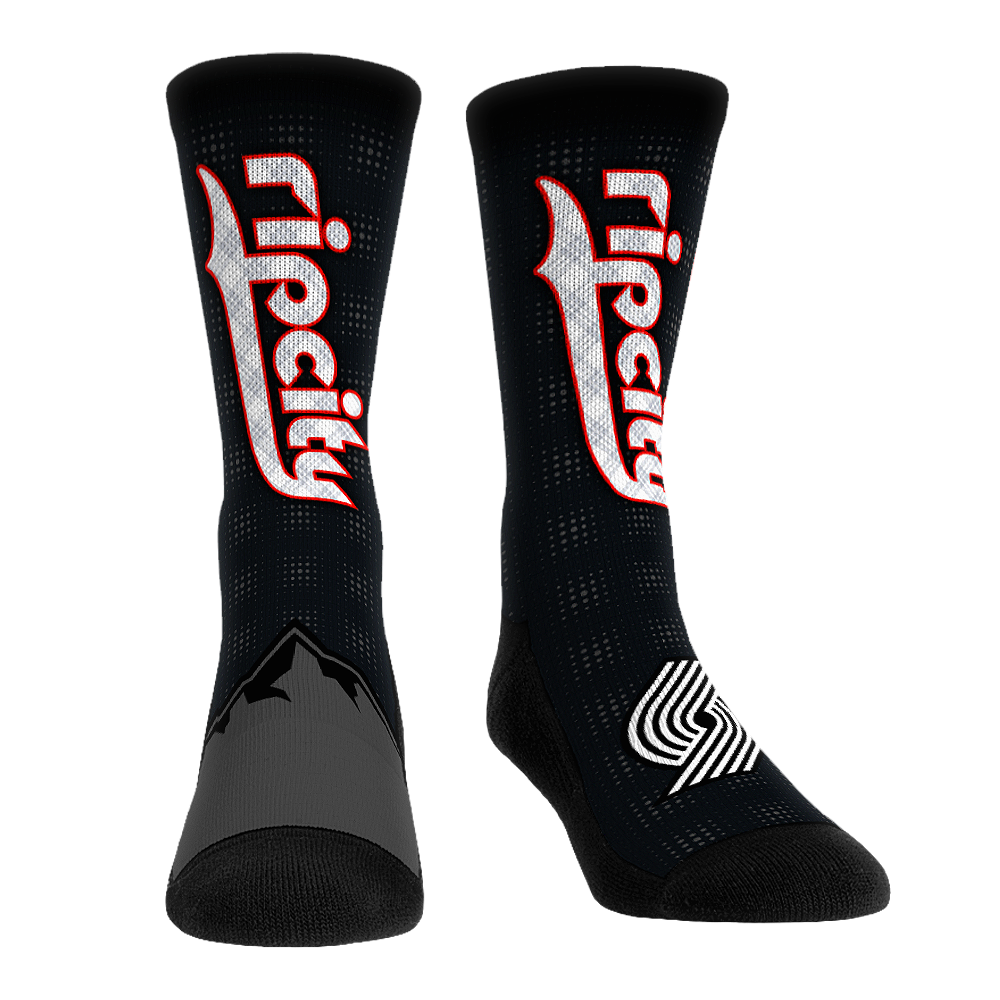 Portland Trail Blazers Socks - City Edition Jersey Socks - NBA Socks ...