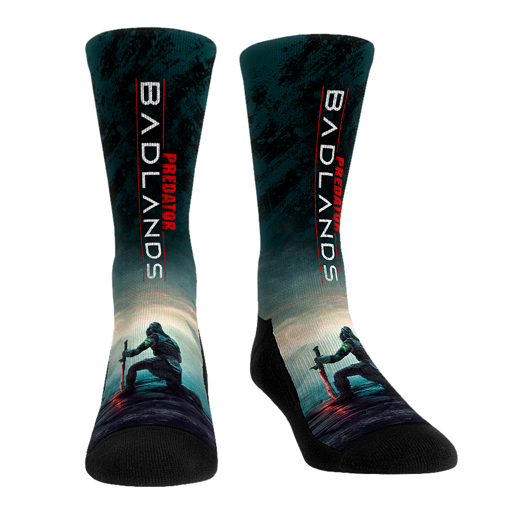 Predator: Badlands Socks - Title Sequence - Rock 'Em Socks